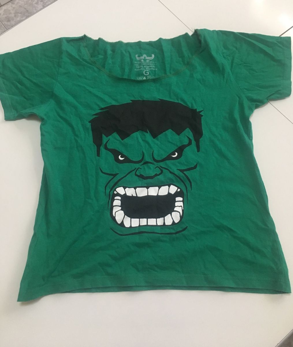 Camisa do Hulk | Blusa Feminina Metamorfose Usado 23888885 | enjoei