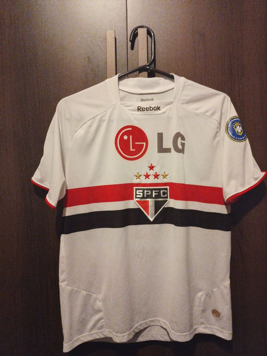 Camisa do São Paulo Infantil Reebok , Lg Original ® | Roupa Infantil para Menino Reebok Usado ...