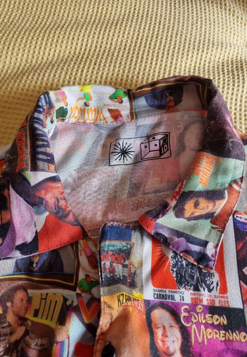 Camisa Estampada Masculina Void. | Camisa Masculina Void Usado 92835216 | enjoei