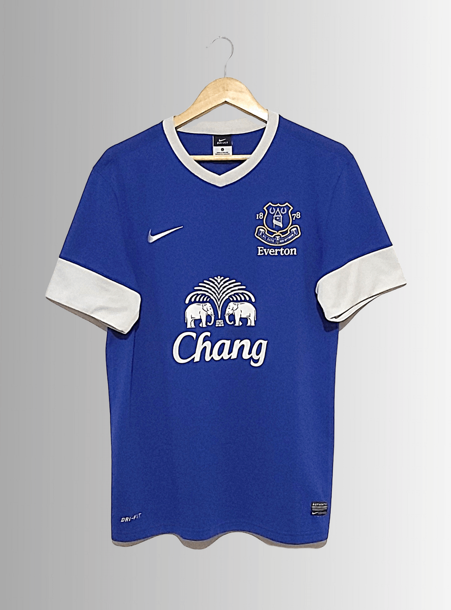 Camisa Everton 2012 Uniforme Titular - Original da Época | Camisa ...