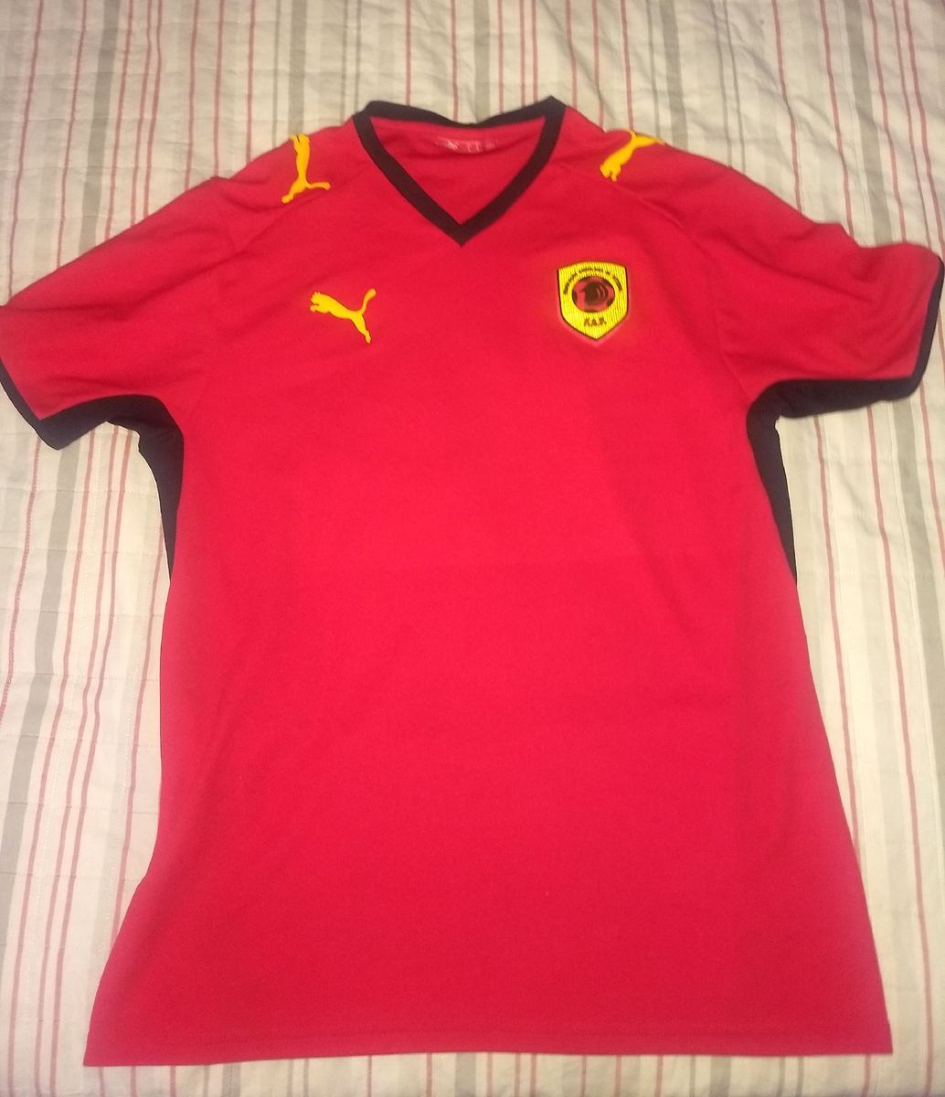 Camisa Federação Angolana de Futebol Puma | Camisa Masculina Puma Usado ...