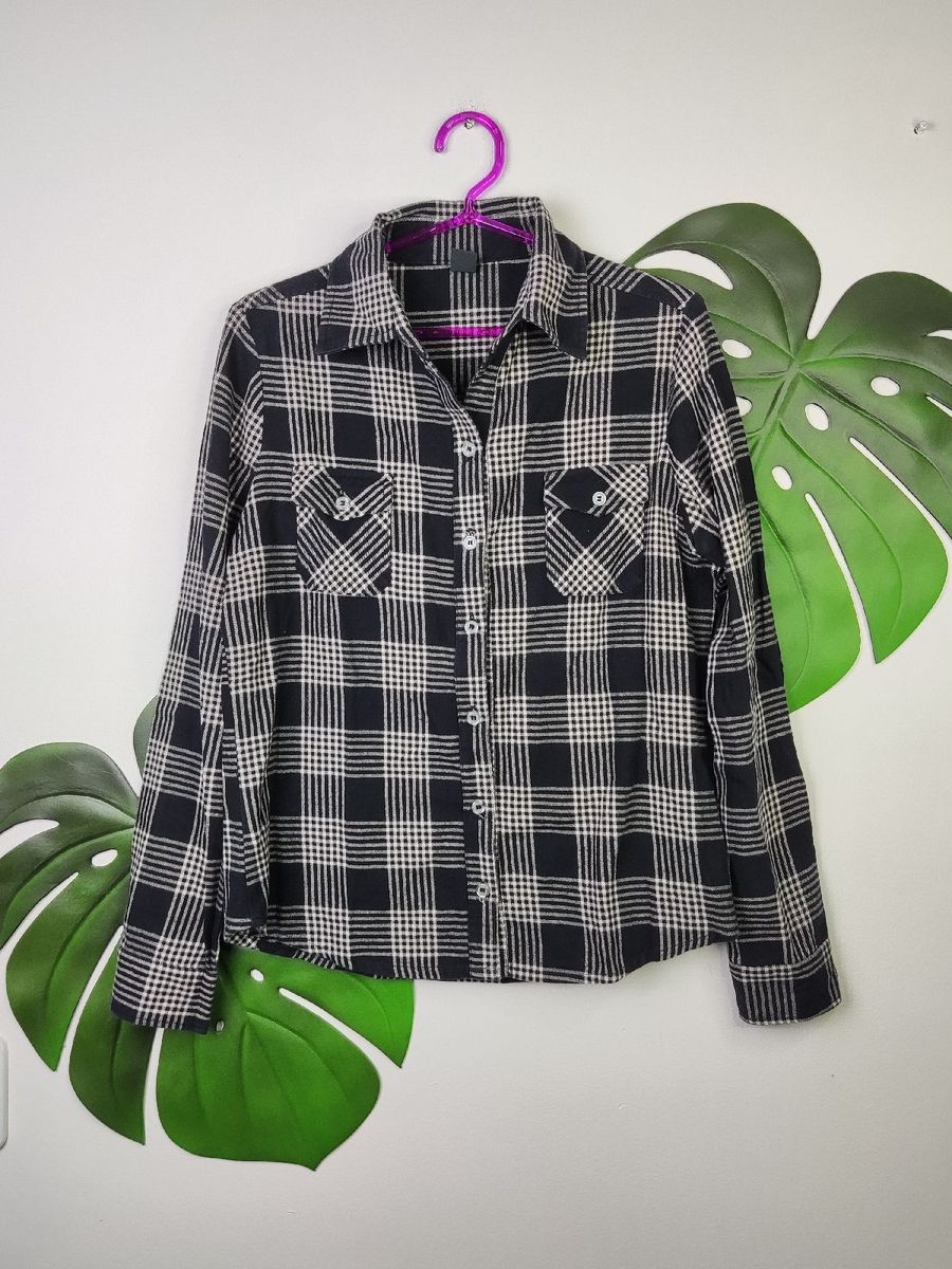 Camisa Feminina Xadrez Zimpy P | Camisa Feminina Zimpy Usado 78918809 ...