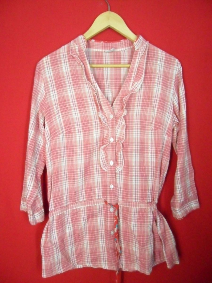 Camisa Feminina Xadrez | Camisa Feminina Usado 27808710 | enjoei