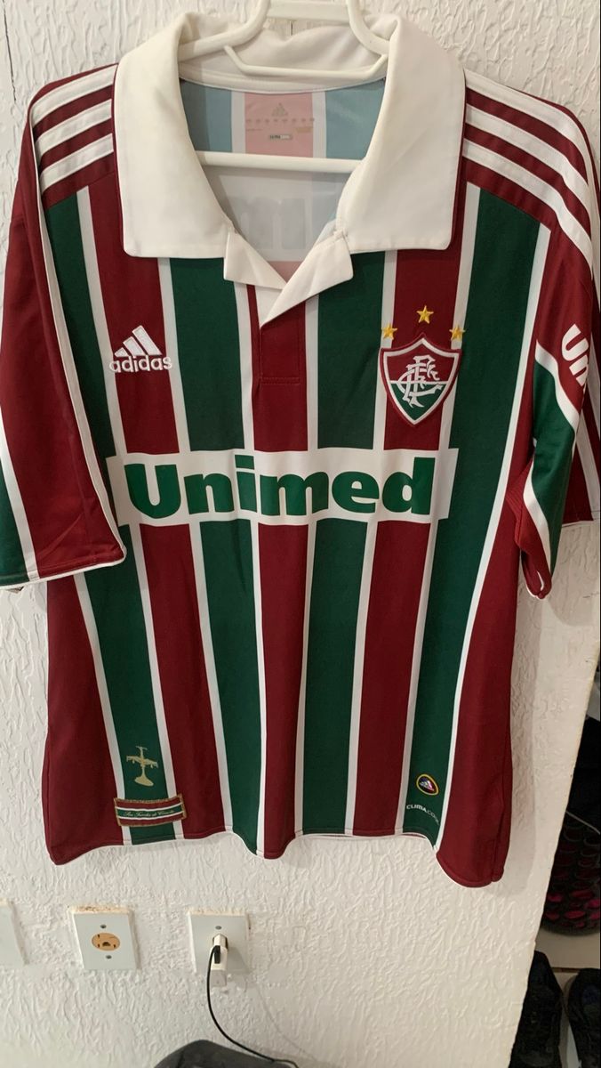 Camisa Fluminense 2010 Original | Camiseta Masculina Adidas Usado 122012663 | enjoei