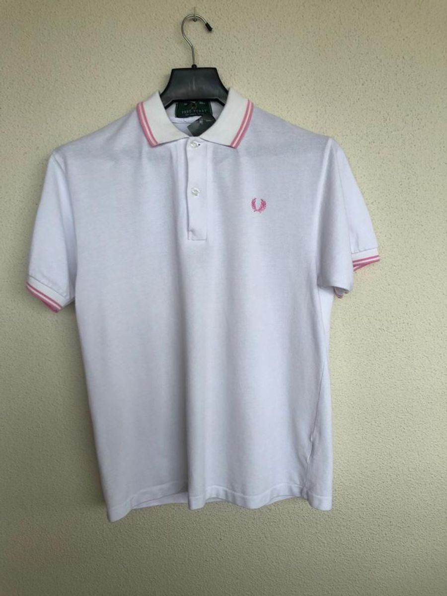 Camisa Fred Perry Nova e Original Branca Skin Mod Oi Punk | Camisa ...