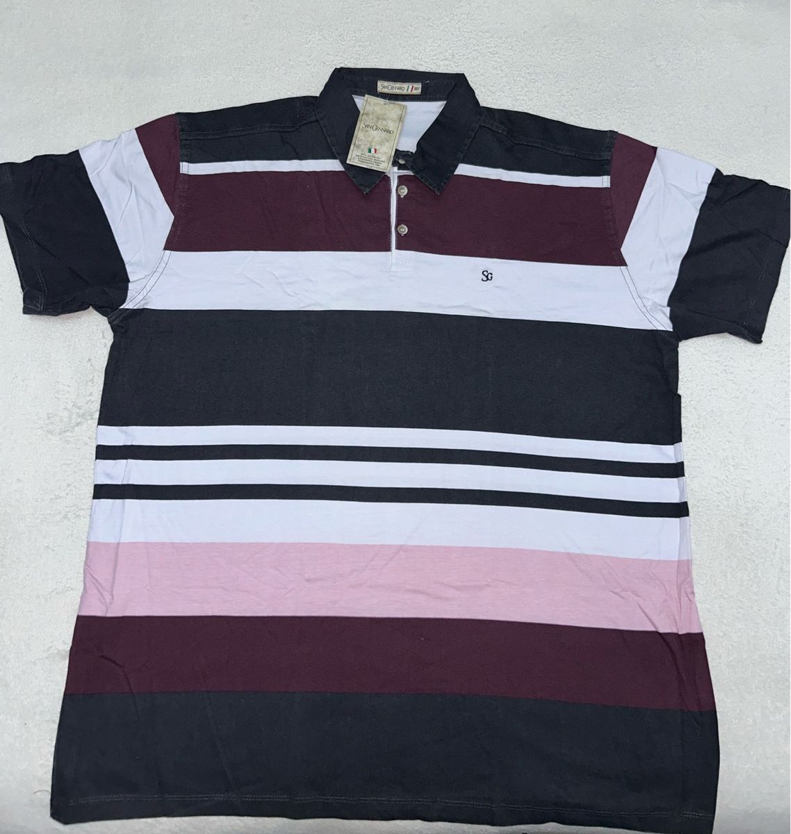 Camisa Gola Polo Gg2 | Camisa Masculina San Genaro Nunca Usado ...