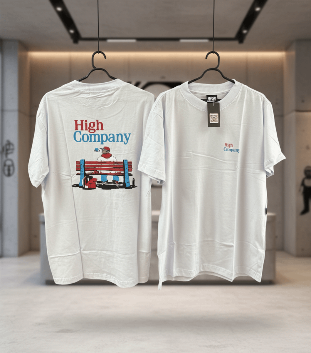 Camisa High Company Branca | Camiseta Masculina High Nunca Usado ...