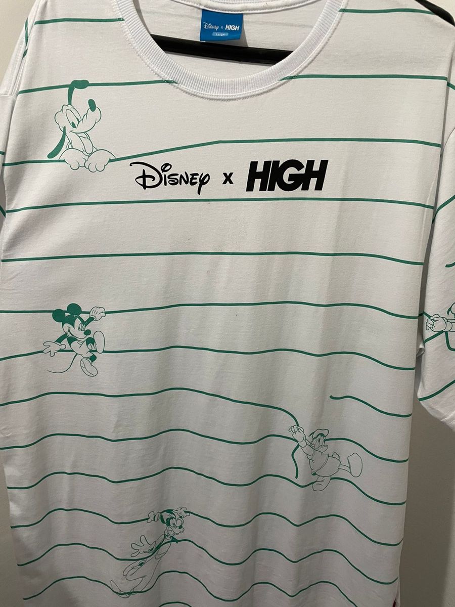 Camisa High X Disney | Camiseta Masculina High Usado 81976755 | enjoei
