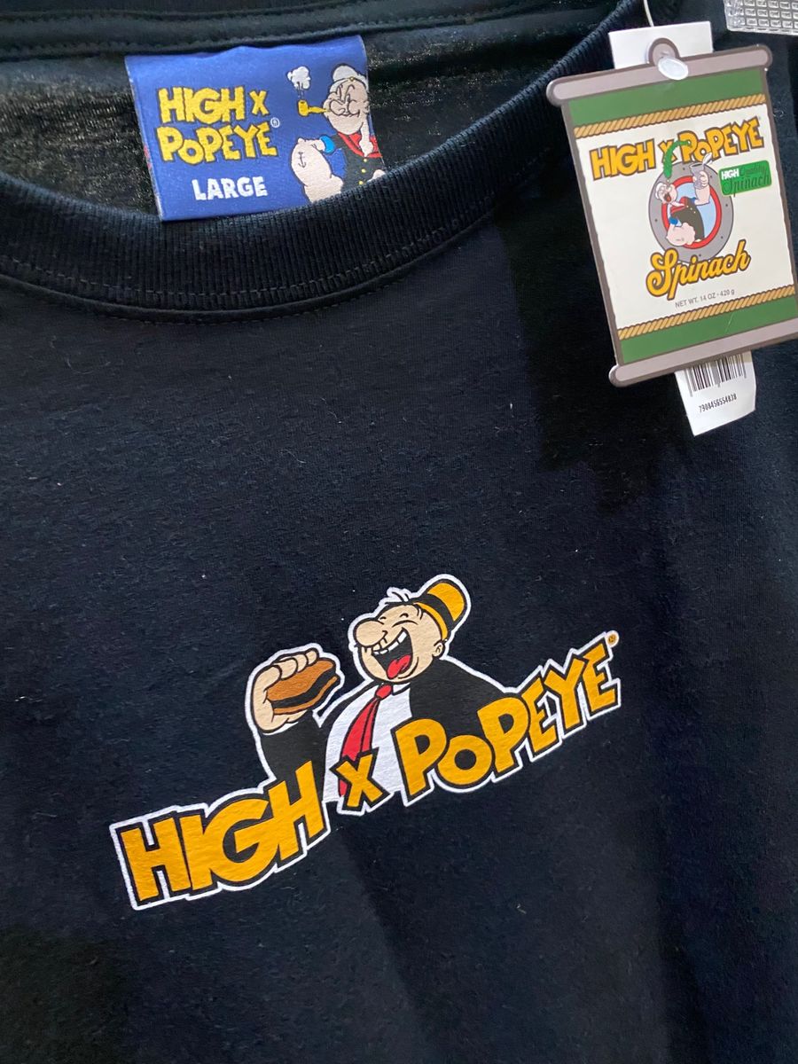 Camisa High X Popeye | Camisa Masculina High Nunca Usado 86989385 | enjoei