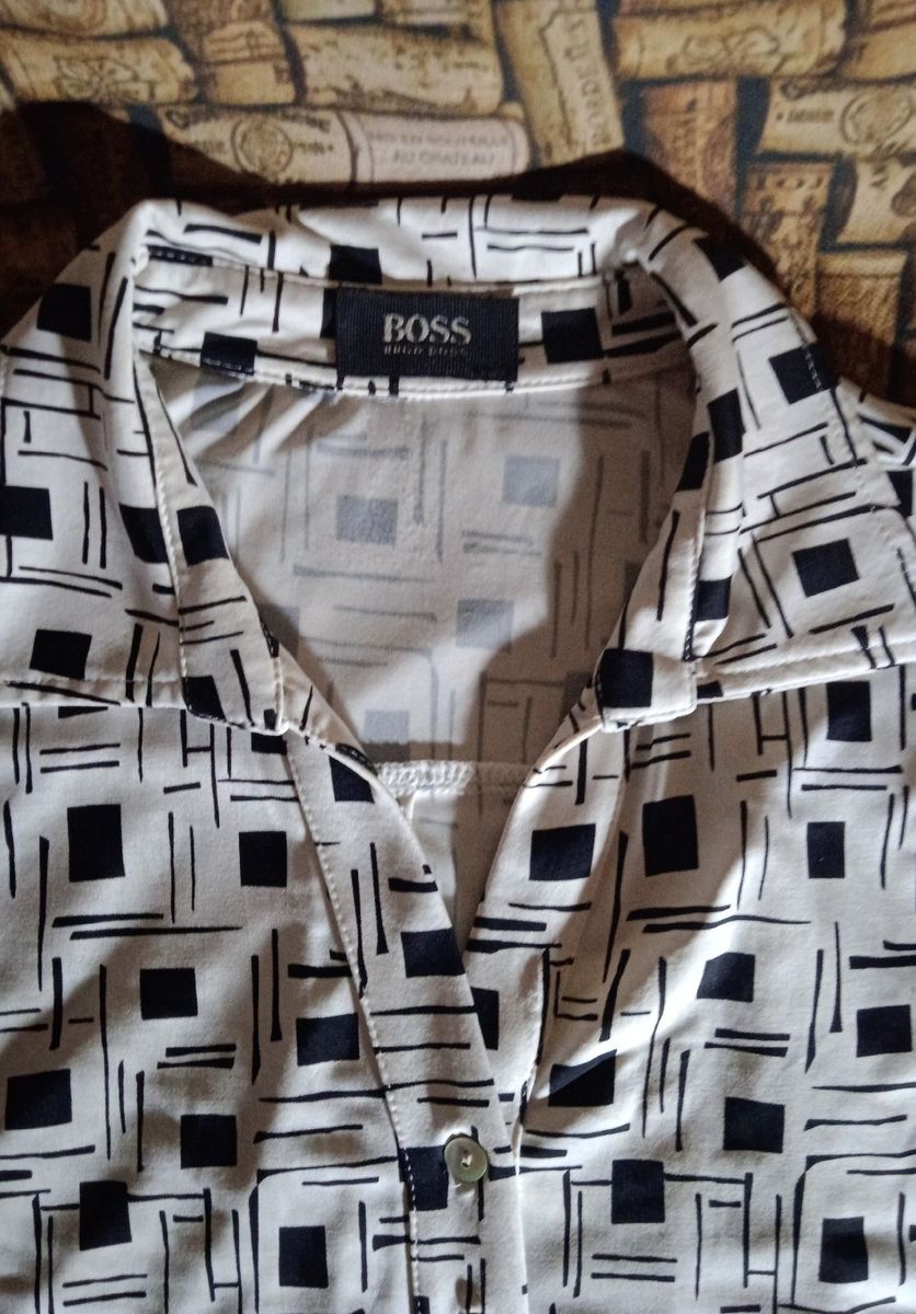 Camisa Hugo Boss Retro | Camiseta Masculina Hugo Boss Usado 101926306 ...