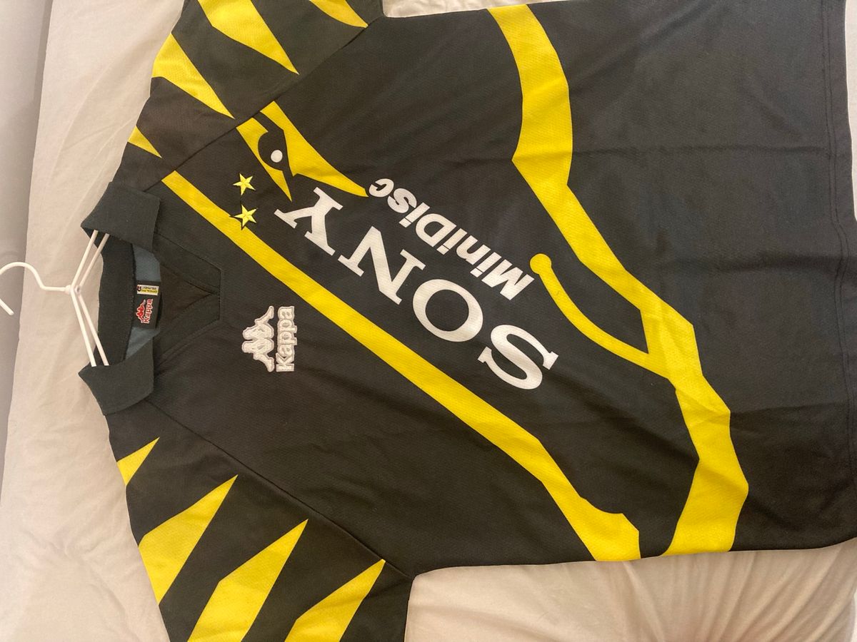 Camisa Futebol Antiga | Camisa Masculina Kappa Usado 121587014 | enjoei