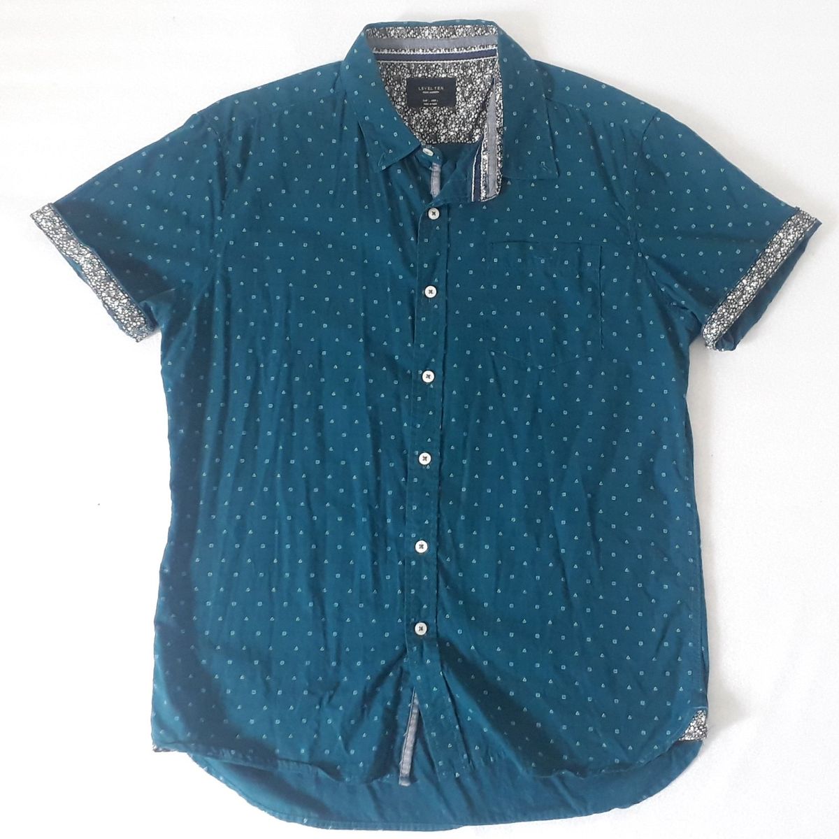 Camisa Level Ten - Importada - 100% Algodão - Linda, Moderna, Excelente ...
