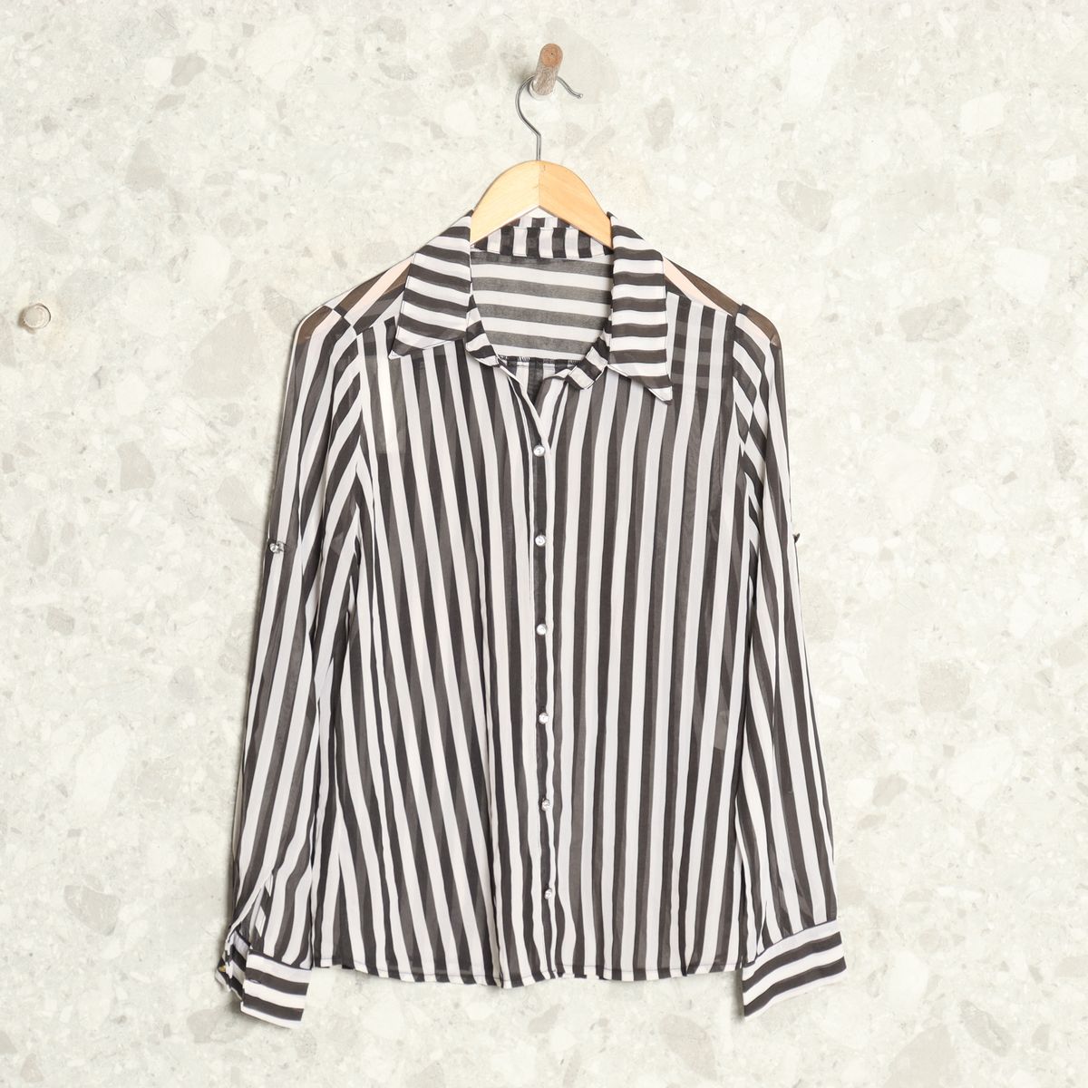 Camisa Listrada Waltz | Camisa Feminina Waltz Usado 133302933 | enjoei