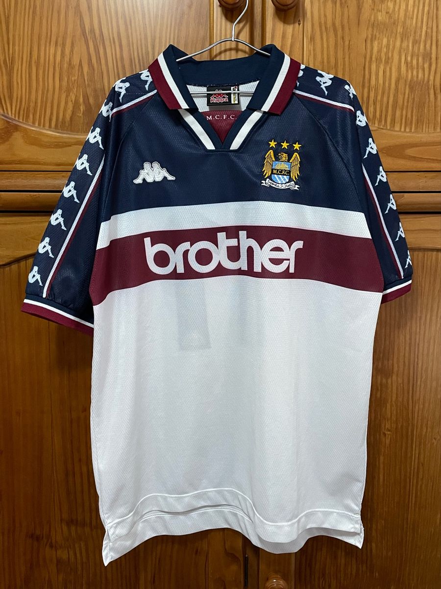 Camisa Manchester City Kappa Antiga 1997-1998 Original | Camisa ...