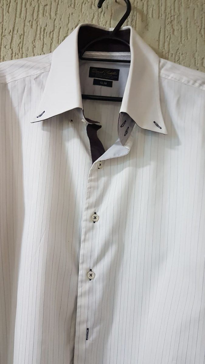 Camisa Manga Longa David Sadler Xxg | Camisa Masculina David Sadler ...