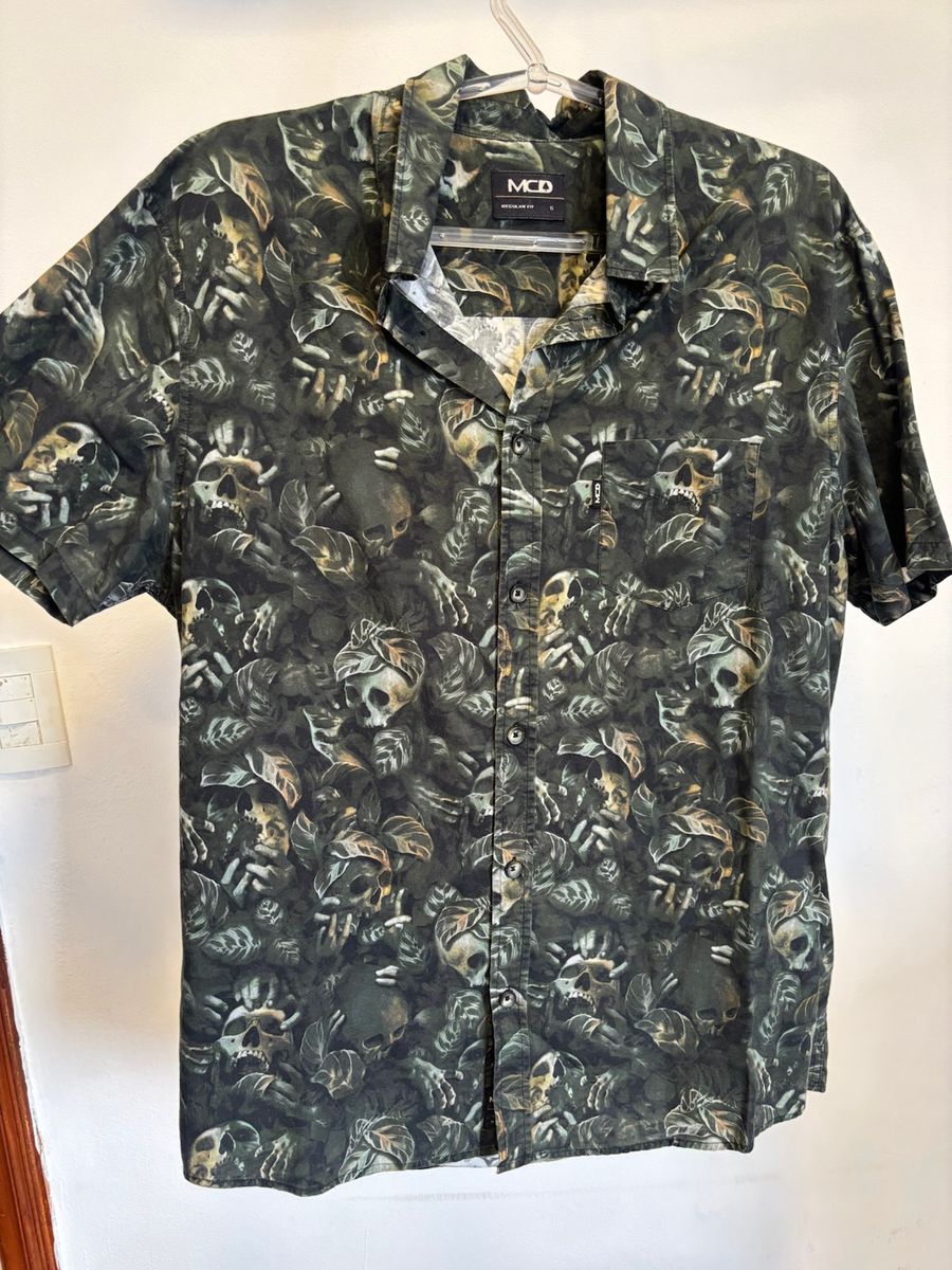 Camisa Mcd Regular Fit G | Camisa Masculina Mcd Usado 142911643 | enjoei
