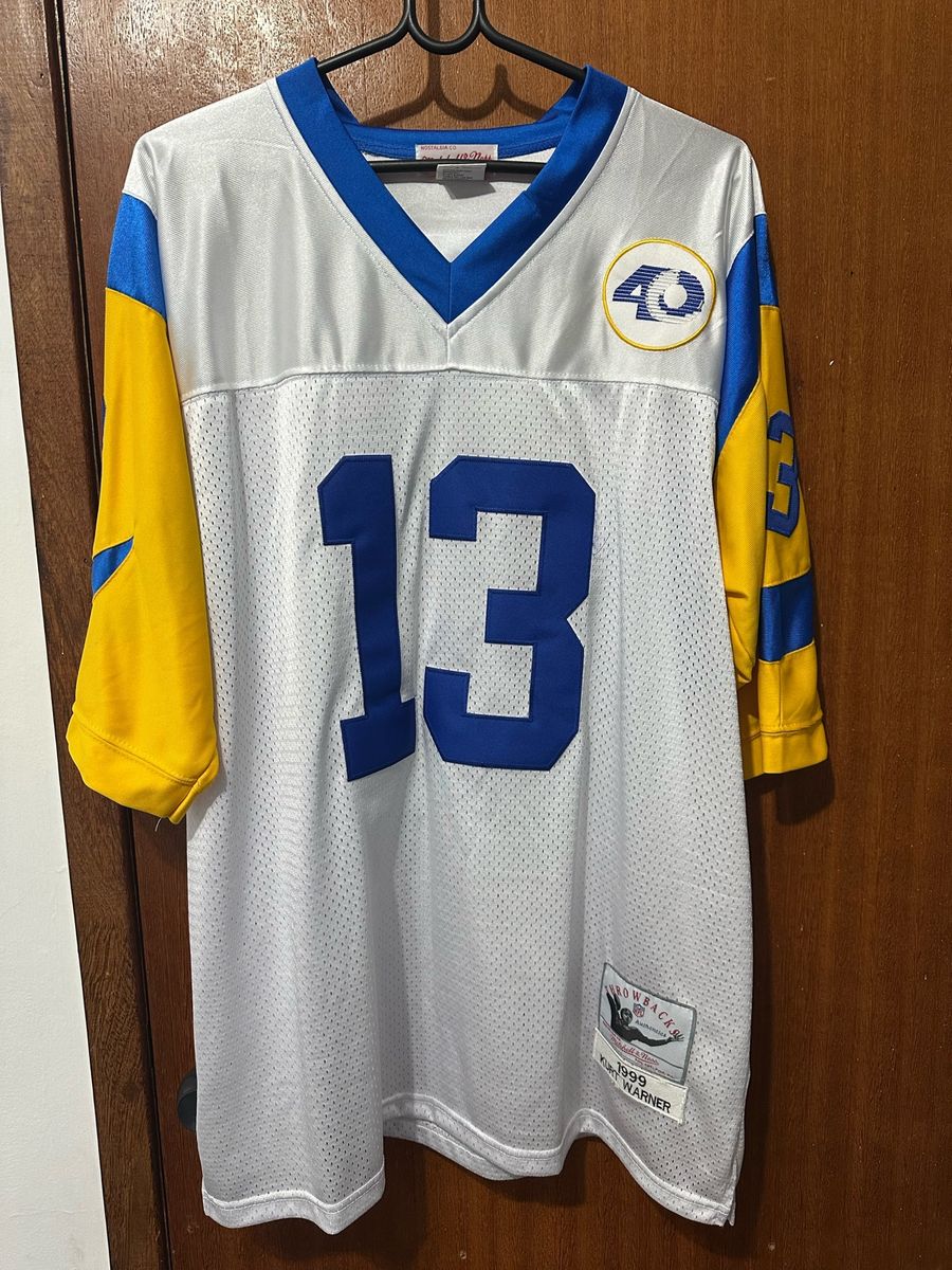 Camisa Nfl Mitchell And Ness Los Angeles Rams | Camisa Masculina ...
