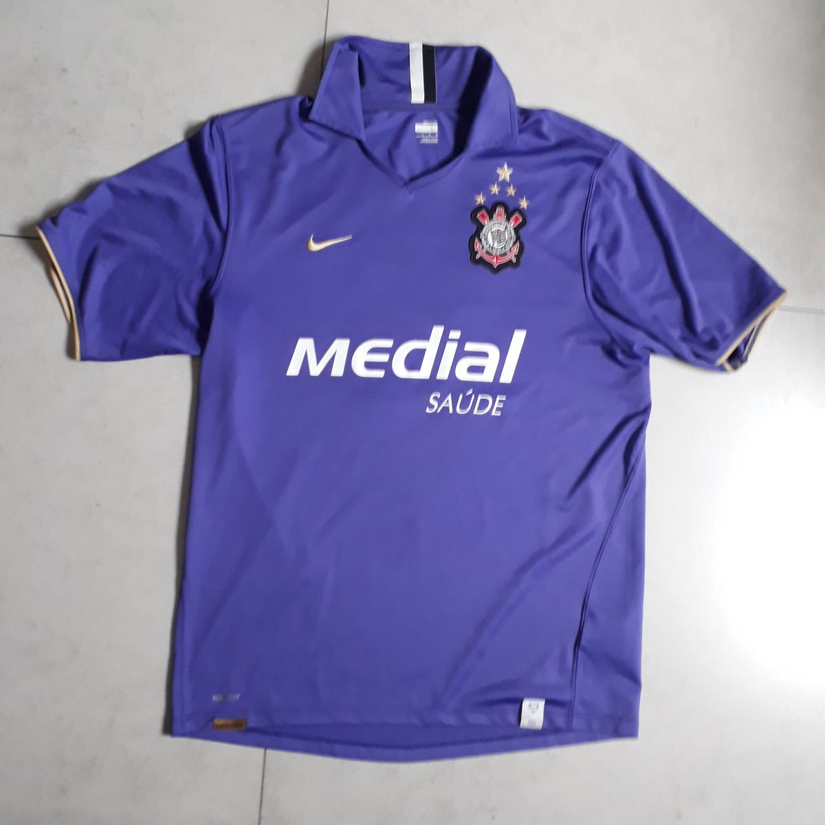 Camisa Nike Corinthians 2008 Roxa Uniforme Iii | Camiseta Masculina ...