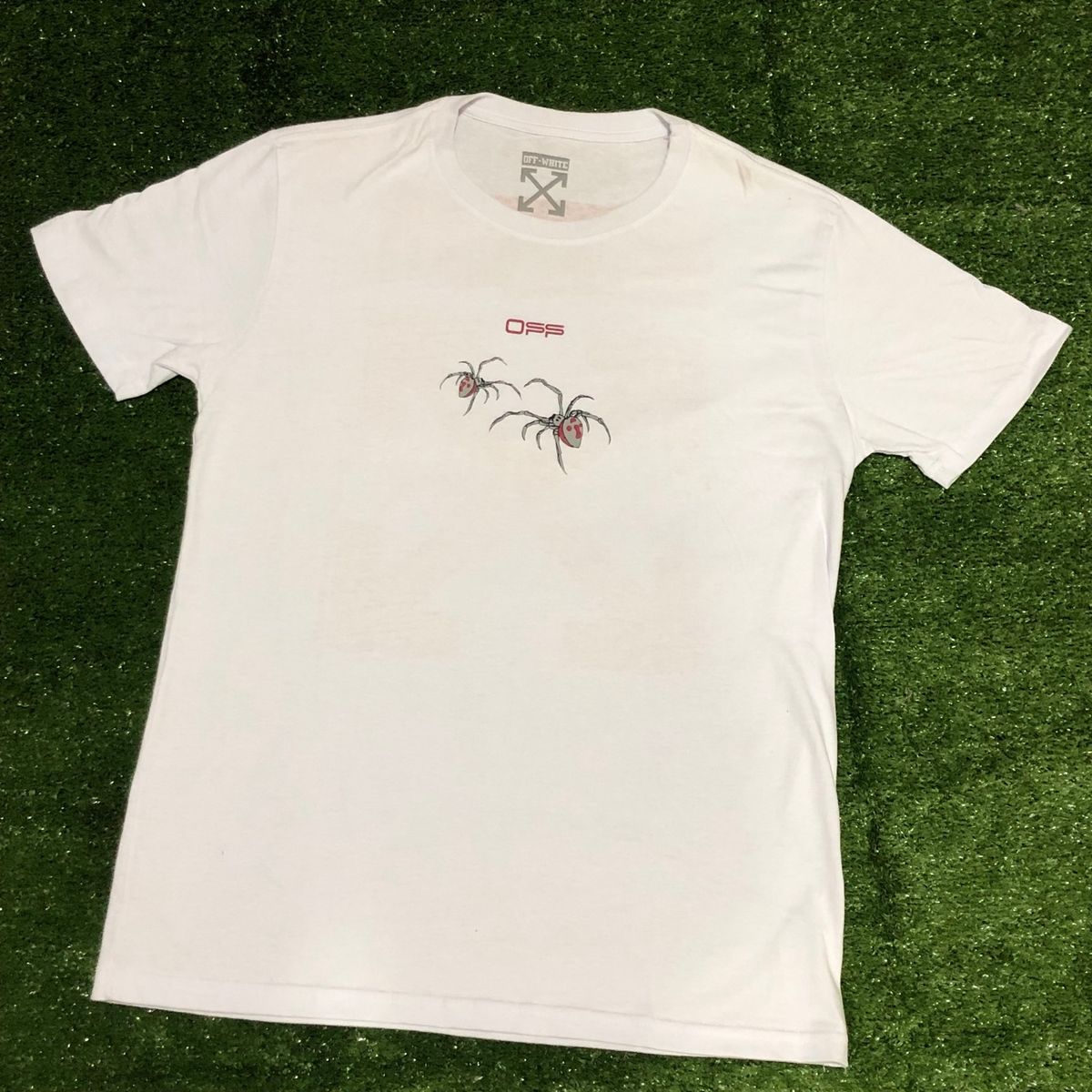 Camisa Off-white Spider | Camiseta Masculina Off White Usado 100551270 ...