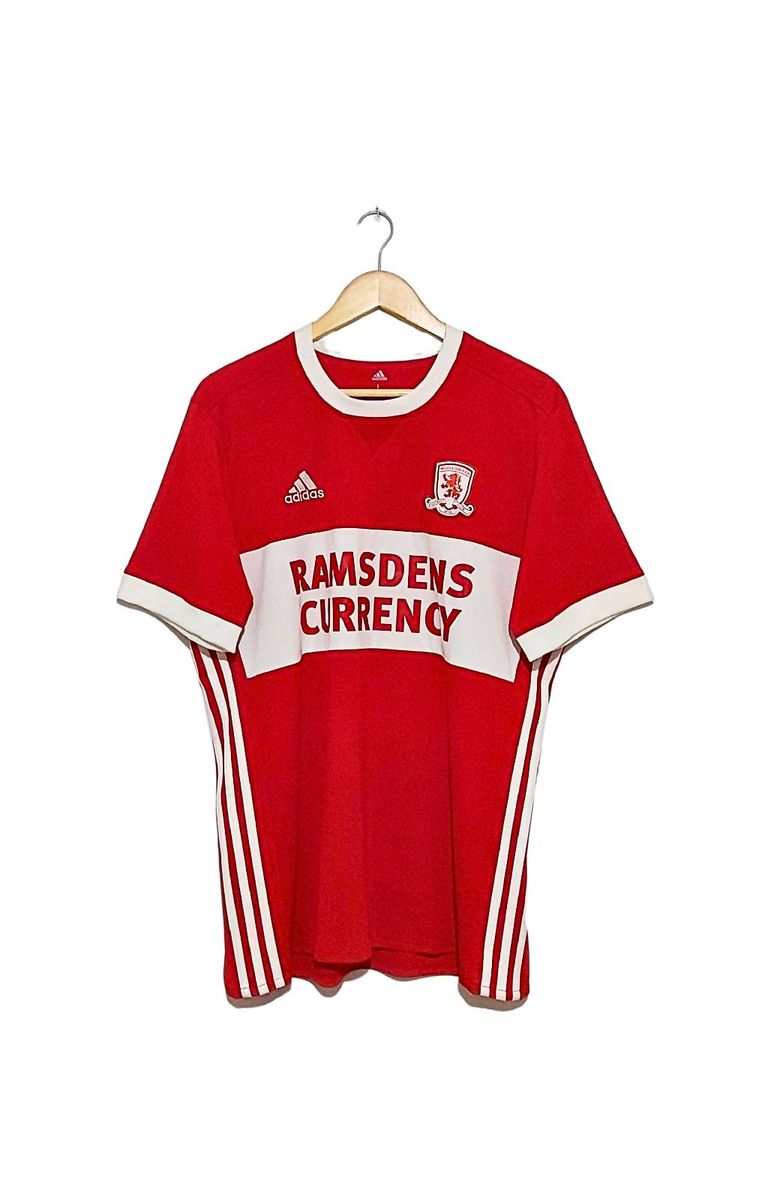 Camisa Original Adidas Middlesbrough 2017 Modelo Titular | Camisa ...