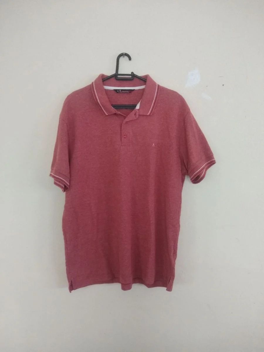 Camisa Polo Aramis Rosê Vinho Algodão Original | Camisa Masculina ...