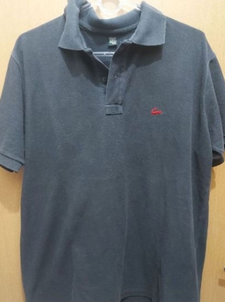 Camisa Polo Cor Preta | Camisa Masculina Usado 87222864 | enjoei