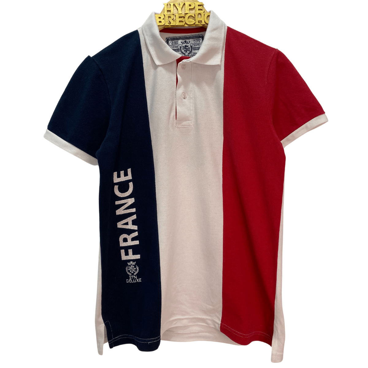 Camisa Polo France Masculina | Camisa Masculina Stn Usado 78253360 | enjoei