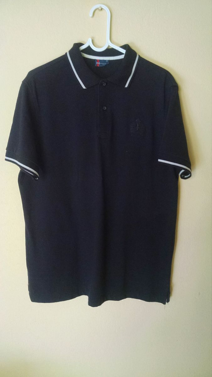Camisa Pólo Preta | Camisa Masculina Highstil Nunca Usado 12737839 | enjoei