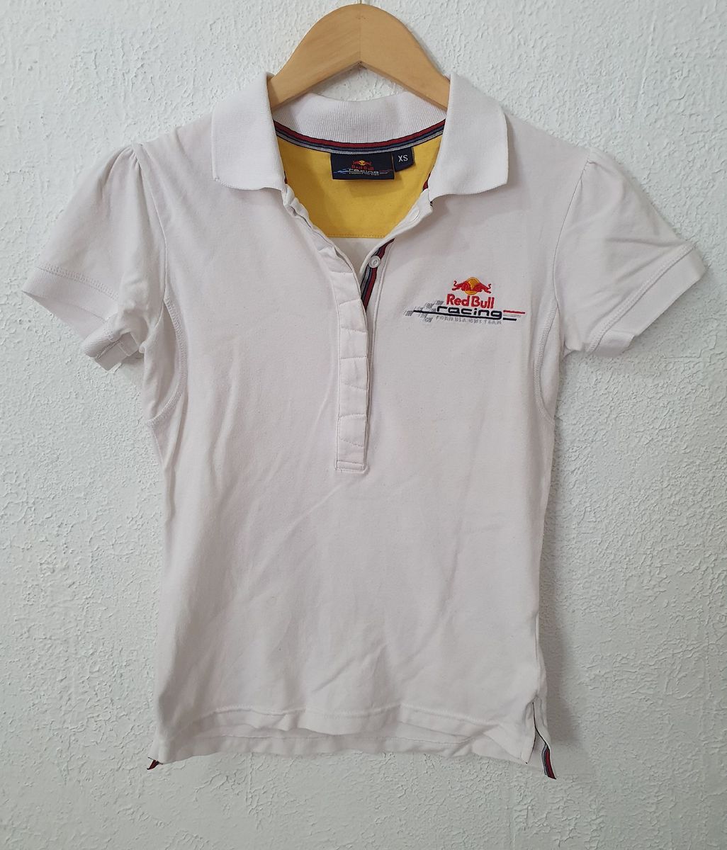 Camisa Polo Red Bull Camisa Feminina Red Bull Usado 66144571 Enjoei