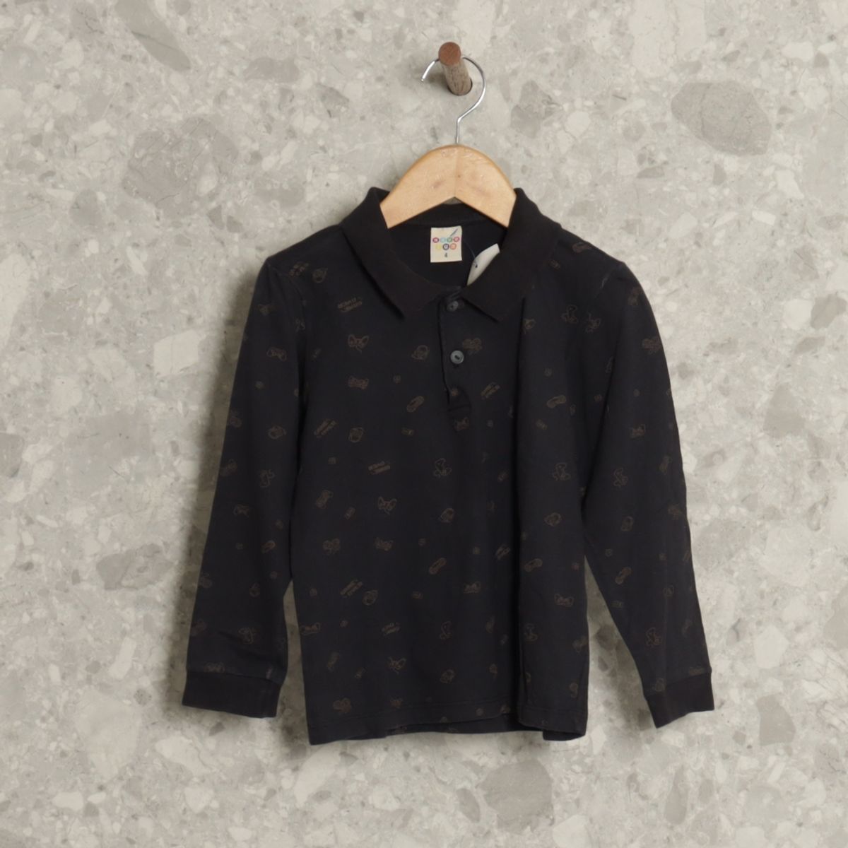 Camisa Preta Abstrata Have Fun | Roupa Infantil para Menino Have Fun ...