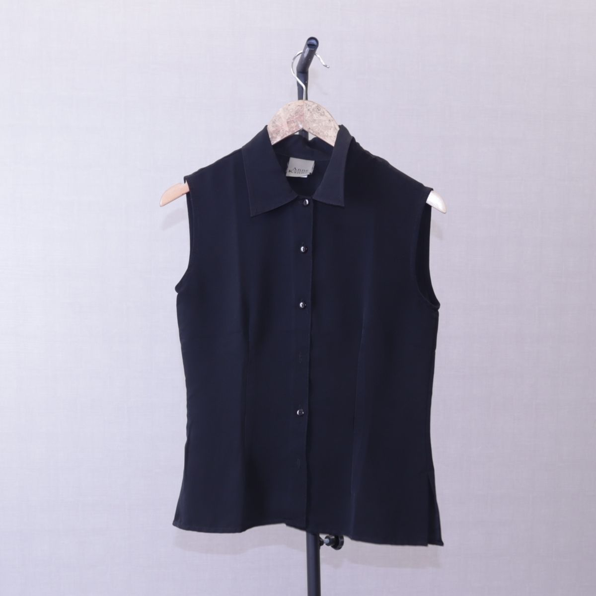 Camisa Preta Anne Kanner | Camisa Feminina Anne Kanner Usado 83508005 ...