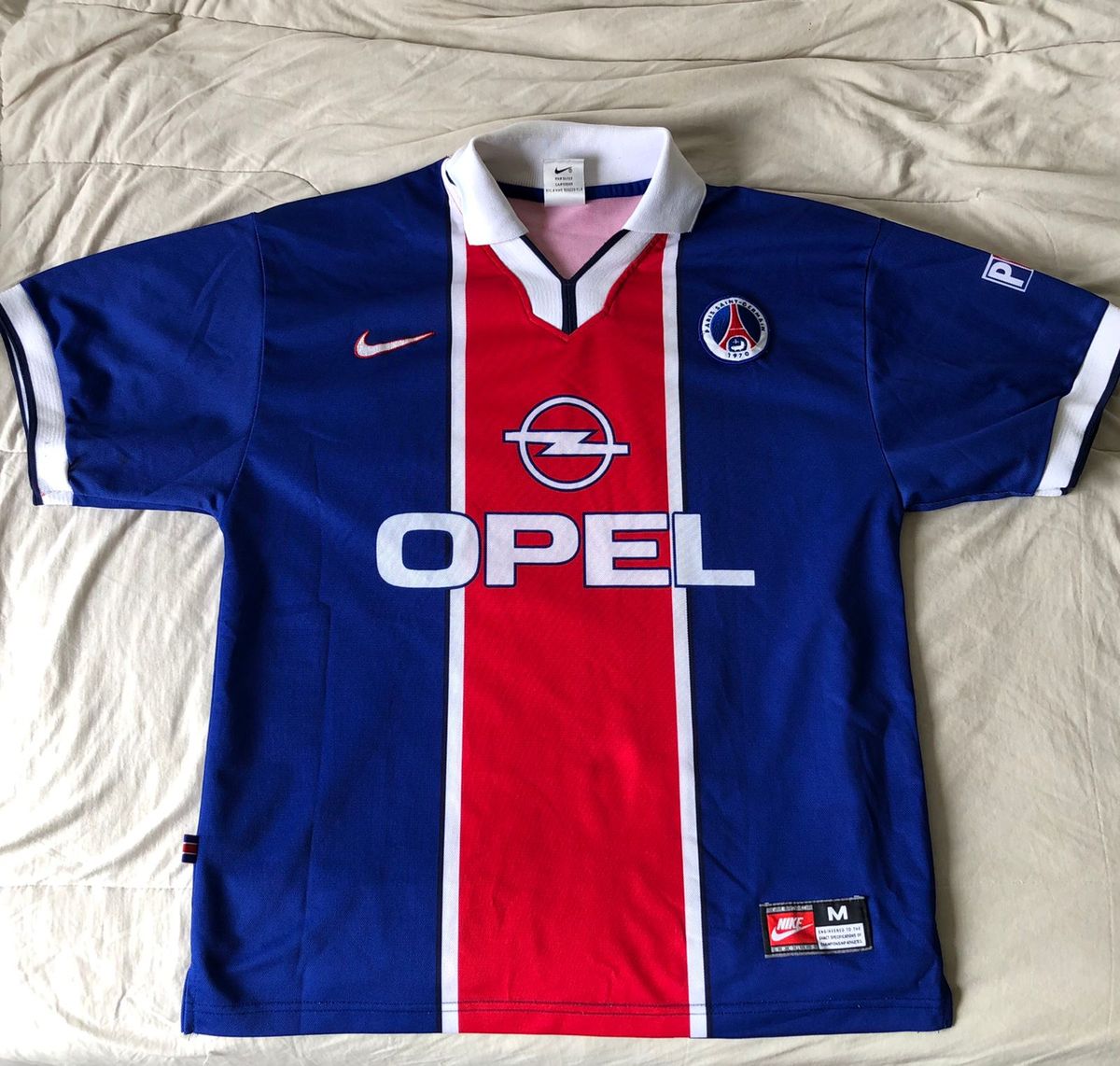 Camisa Psg Opel 98/99 - Original Colecionador | Camiseta Masculina Nike ...