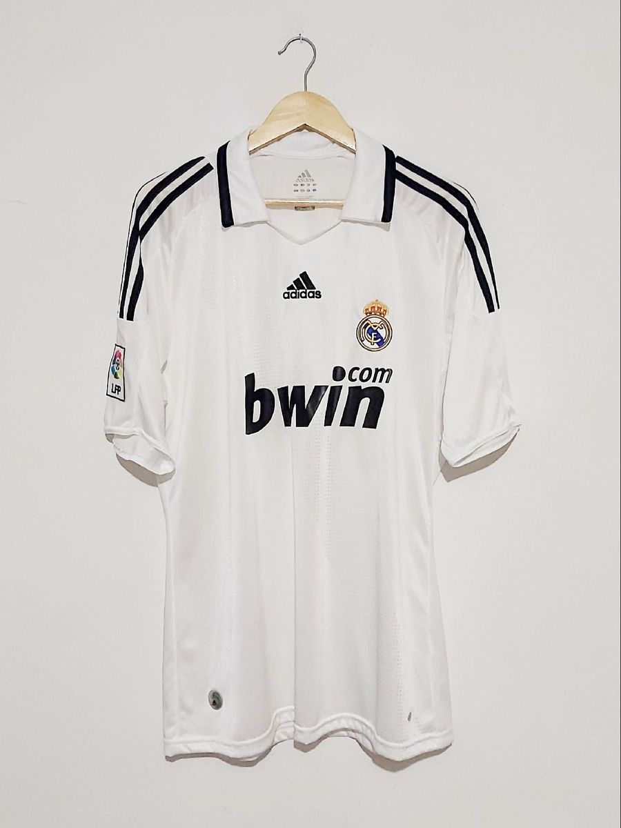 Camisa Real Madrid 2008 - Uniforme 1 - Original da Época | Camisa ...