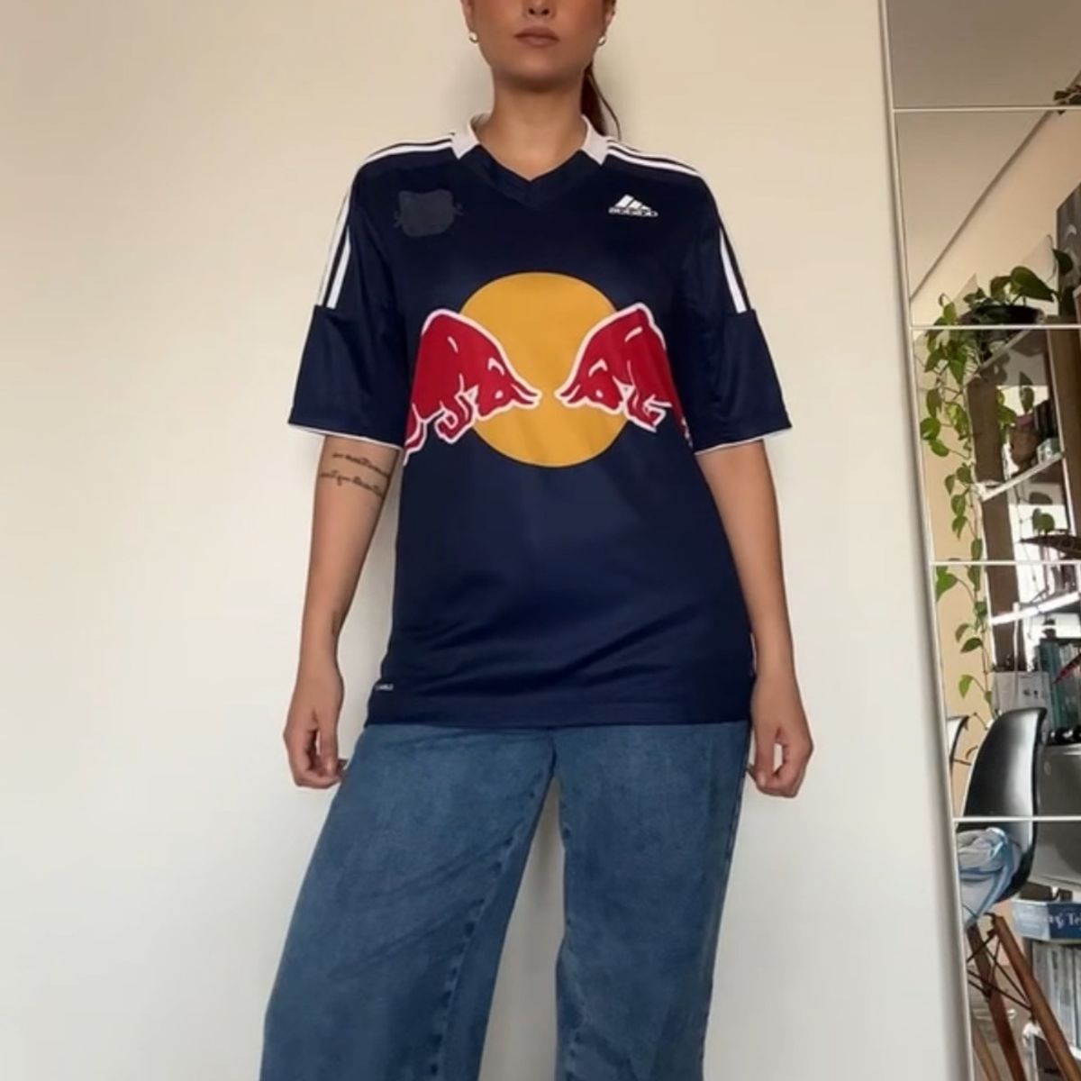 Camisa Red Bull Adidas | Camisa Masculina Adidas Usado 109425831 | enjoei