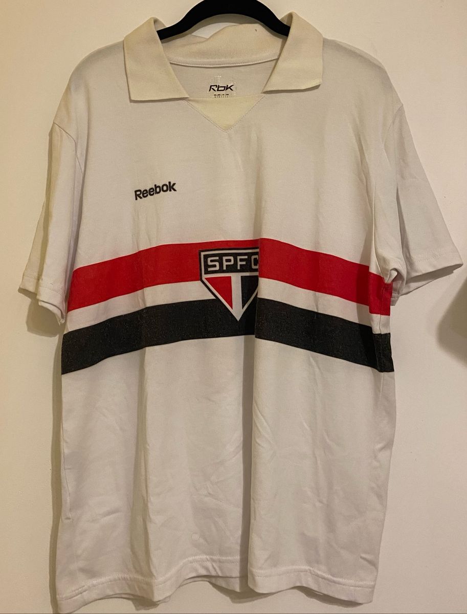 Camisa Retrô Spfc Raí | Camisa Feminina Reebok Usado 63711985 | enjoei