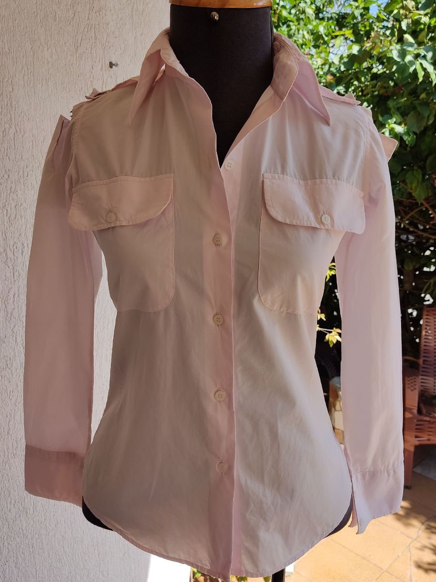 Camisa Rosa Feminina | Camisa Feminina Carezza Usado 70015379 | enjoei