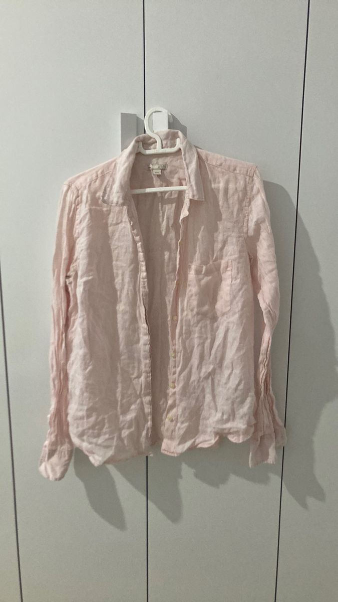 Camisa Rosinha | Camisa Feminina Gap Usado 84052206 | enjoei