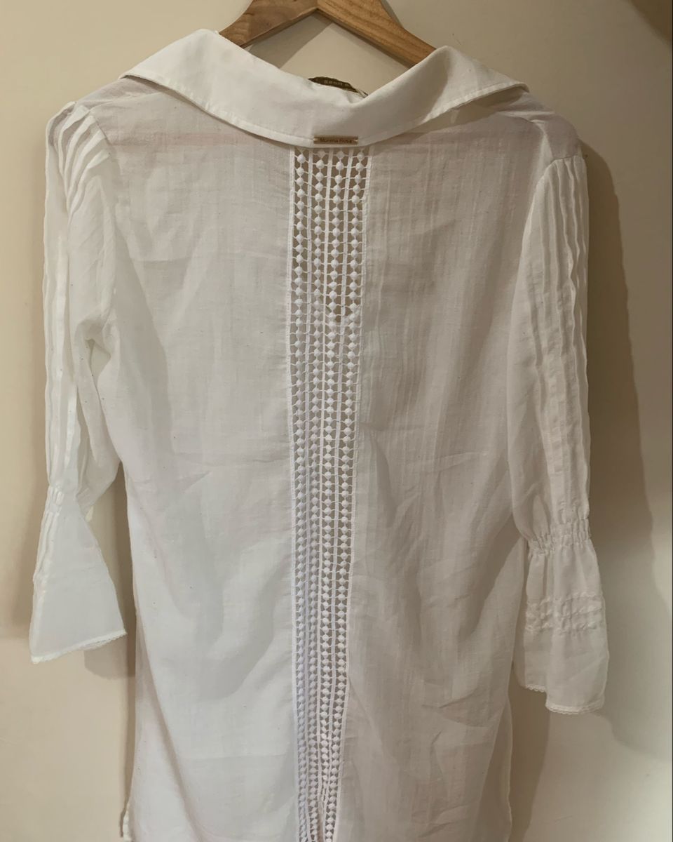 Camisa Saída de Praia Morena Rosa Tam P | Blusa Feminina Morena Rosa ...