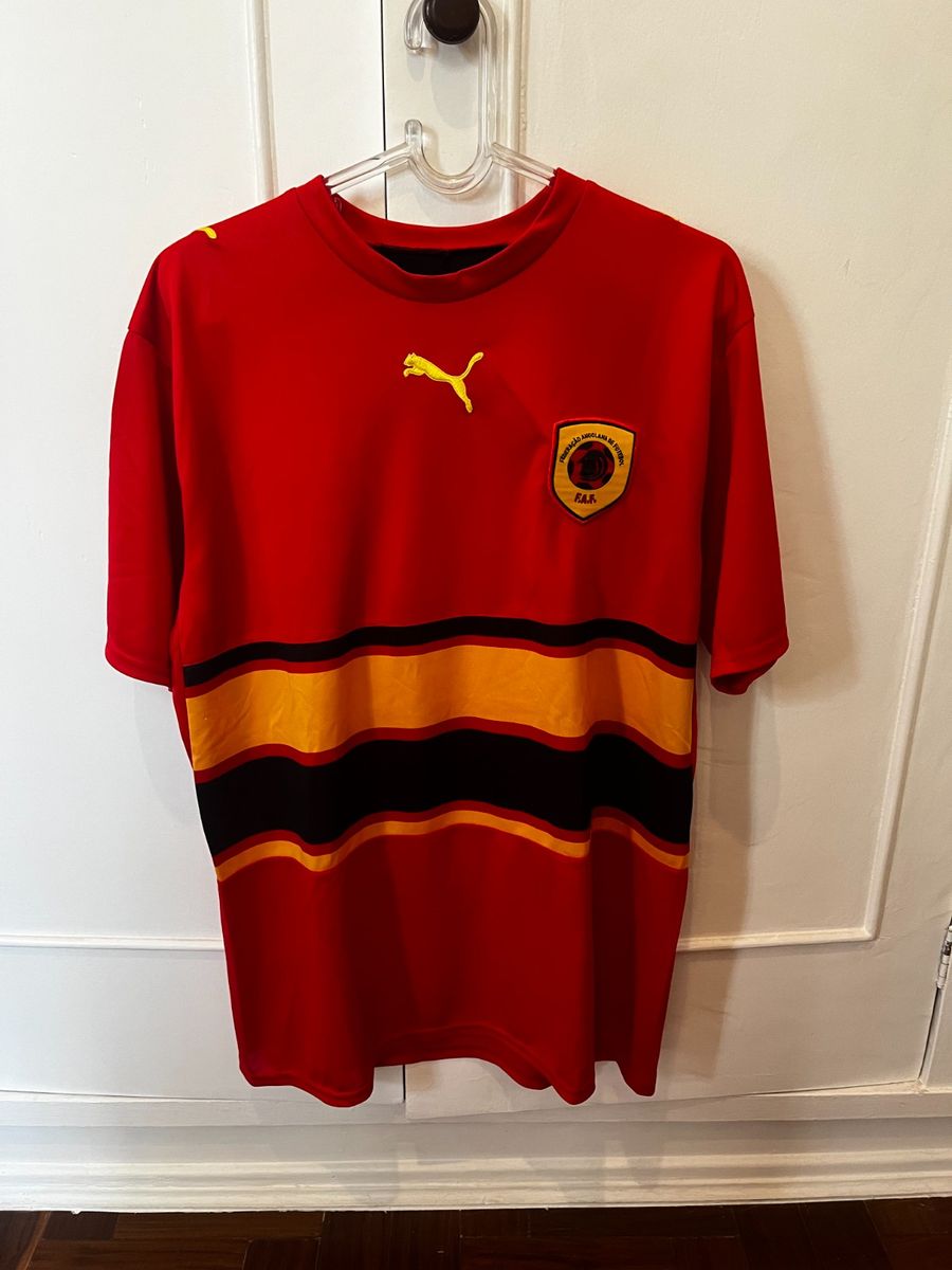 Camisa Seleção Angola 2006 | Camisa Masculina Puma Usado 128369937 | enjoei