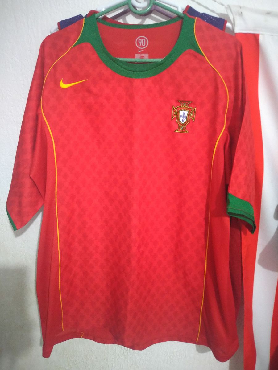 Camisa Seleção de Portugal Oficial 2004 | Roupa Esportiva Masculino ...