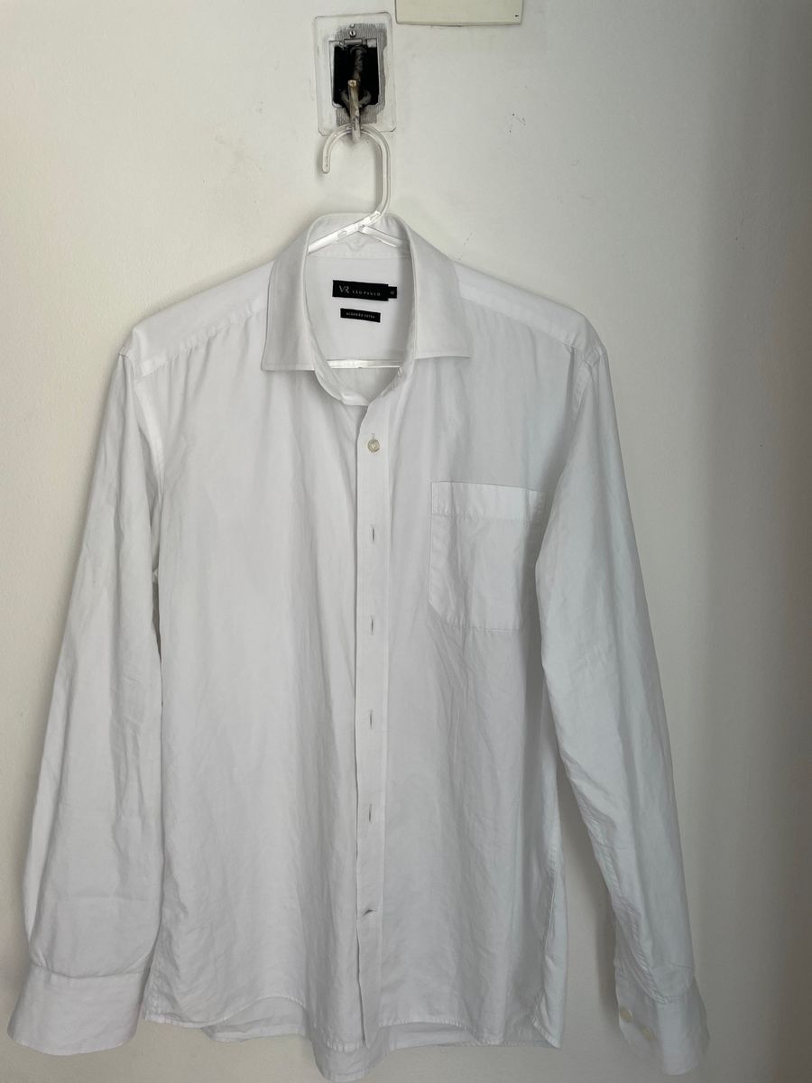 Camisa Social Branca | Camisa Masculina Vr Usado 84764351 | enjoei