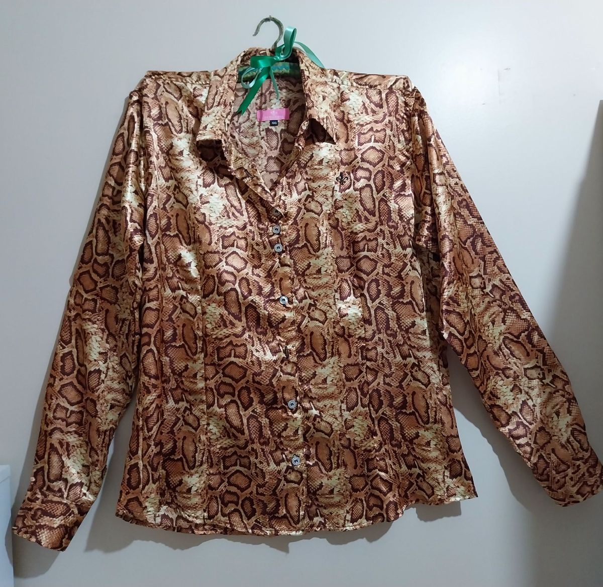 Camisa Social Dudalina Python | Camisa Feminina Dudalina Usado ...