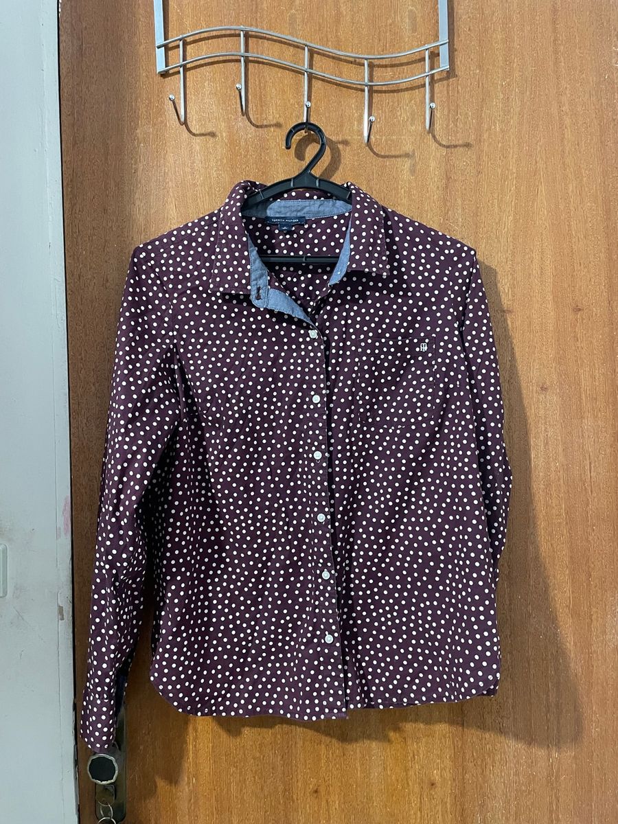 Camisa Social Feminina | Camisa Feminina Tommy Hilfiger Usado 135541513 ...