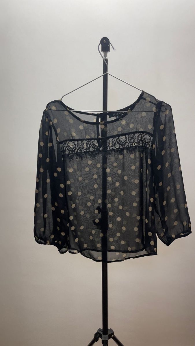Camisa Social Forever 21 | Camisa Feminina Forever 21 Usado 116220428 ...