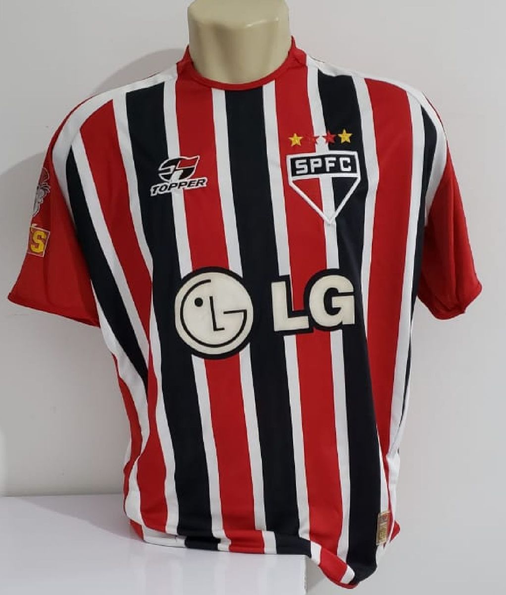 Camisa Spfc 2005 | Camiseta Masculina Topper Usado 46276238 | enjoei