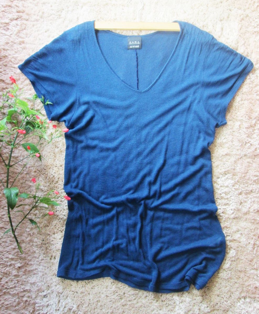 Camisa Tipo Linha | Camiseta Masculina Zara Usado 2641440 | enjoei