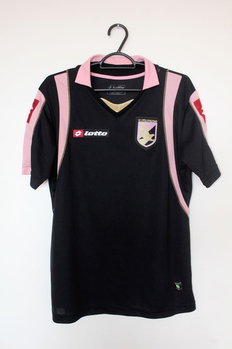 Camisa Uniforme de Futebol do Palermo | Camiseta Masculina Lotto Usado ...
