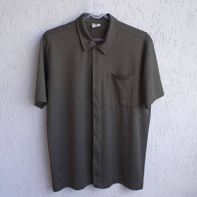 Camisa Verde Musgo | Camisa Masculina Khelf Usado 121881562 | enjoei