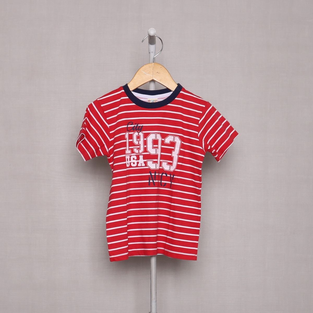 Camisa Vermelha Listrada Have Fun | Roupa Infantil para Menino Have Fun ...