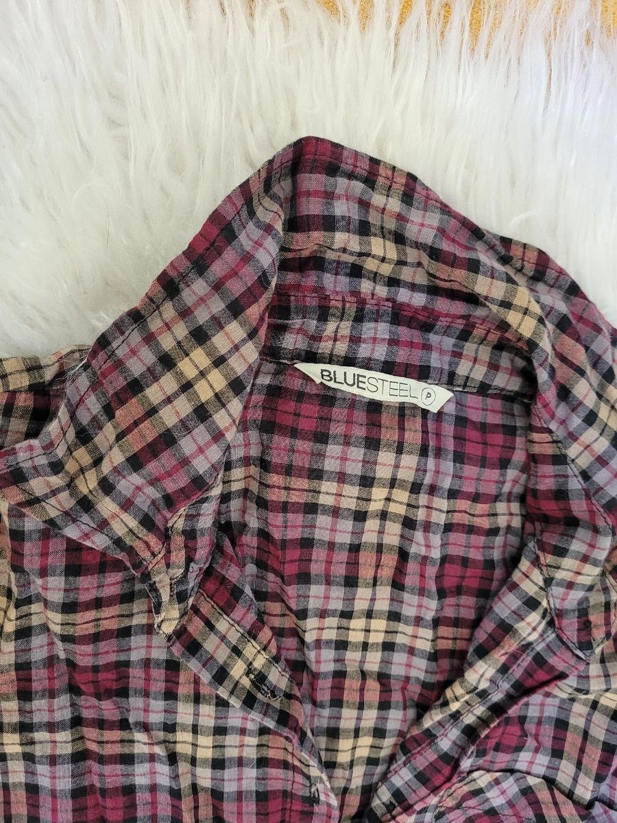 Camisa Xadrez | Camisa Feminina Bluesteel Usado 87377459 | enjoei